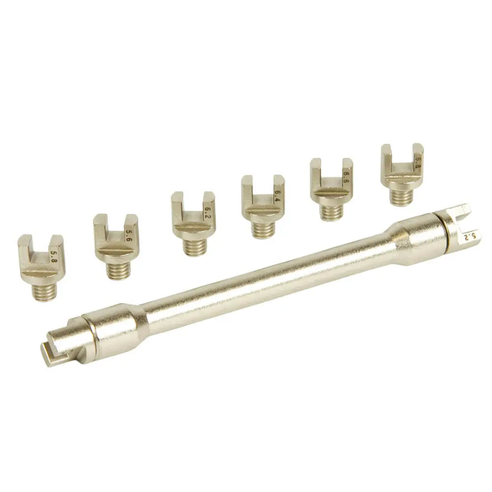 John Titman RHK 8 Piece Spoke Spanner Set Includes Handle & 8 Tips ...